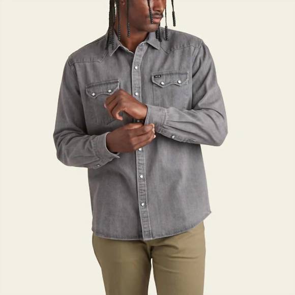 Howler Brothers | Shirts | New Howler Brothers Dust Up Denim Top In ...